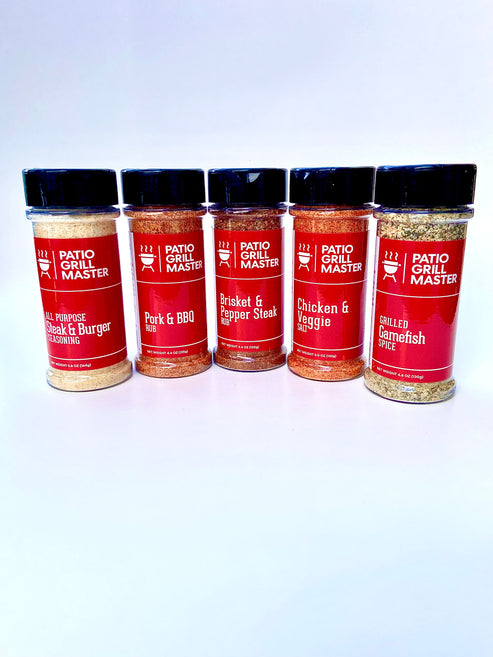 Complete Grilling Spice Bundle - 5 Essential Seasonings – Patio Grill ...